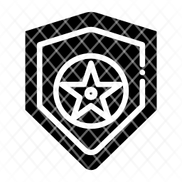 police icon, badge icon, cop icon, officer icon, identify icon, mark ...