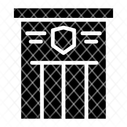 police icon, station icon, cop icon, office icon, lockup icon, law icon ...