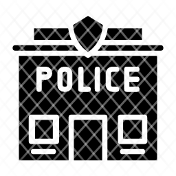 police icon, station icon, cop icon, office icon, lockup icon, law icon ...