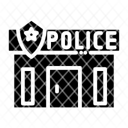 police icon, station icon, cop icon, office icon, lockup icon, law icon ...