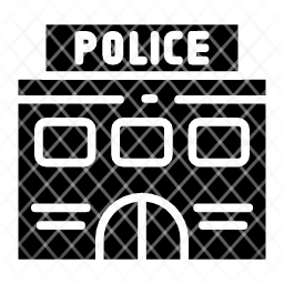 police icon, station icon, cop icon, office icon, lockup icon, law icon ...