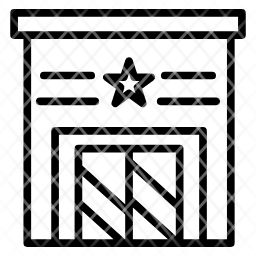 police icon, station icon, cop icon, office icon, lockup icon, law icon ...