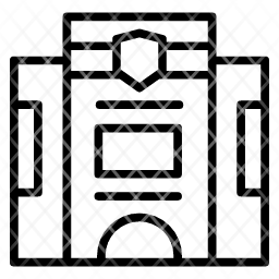 police icon, station icon, cop icon, office icon, lockup icon, law icon ...