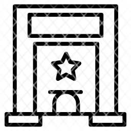 police icon, station icon, cop icon, office icon, lockup icon, law icon ...