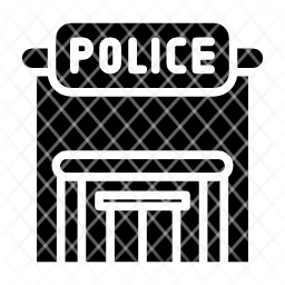 police icon, station icon, cop icon, office icon, lockup icon, law icon ...
