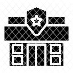 police icon, station icon, cop icon, office icon, lockup icon, law icon ...