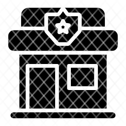 police icon, station icon, cop icon, office icon, lockup icon, law icon ...