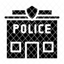 police icon, station icon, cop icon, office icon, lockup icon, law icon ...