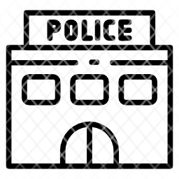 police icon, station icon, cop icon, office icon, lockup icon, law icon ...