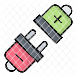 power connector icon, plug icon, power icon, adapter icon, socket icon