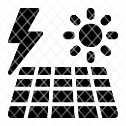 power icon, solar icon, energy icon, cell icon, panel icon, green icon ...