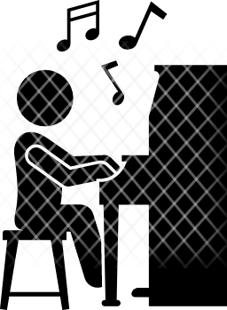 practice icon, piano icon, music icon, child icon, kid icon, boy icon ...