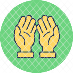 praying icon, hands icon, prayer icon, worship icon, dua icon