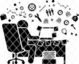 preoccupied icon, working icon, busy icon, computer icon, laptop icon ...