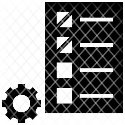 prioritisation icon, plan icon, mission icon, programme icon, checklist ...