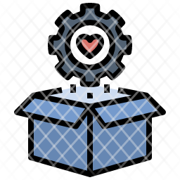 product icon, service icon, loyalty icon, reliable icon, npd icon