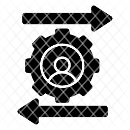 profile setting icon, profile configuration icon, profile management ...