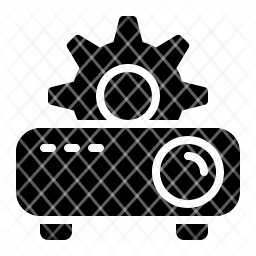 projector icon, settings icon, setup icon, adjustment icon ...