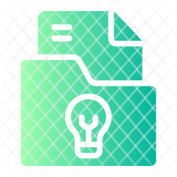 projects icon, file icon, folder icon, document icon, idea icon, plan ...