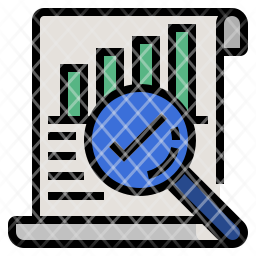 prove icon, businessanalysis icon, scan icon, check icon, investigate icon