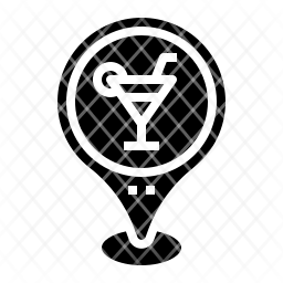 pub icon, bar icon, map icon, pin icon, location icon