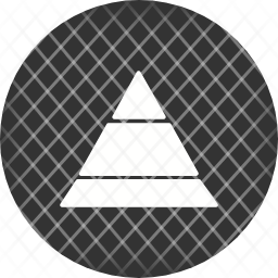 pyramid icon, foodchain icon, representation icon, management icon ...
