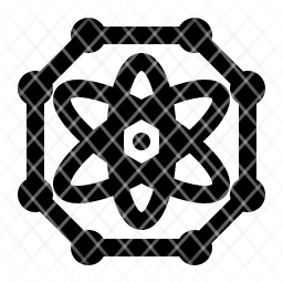 quantum icon, mechanics icon, physics icon, science icon, mechanical ...