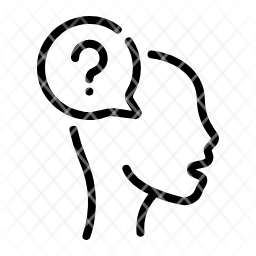 question icon, doubt icon, thinking icon, why icon, how icon, curiosity ...