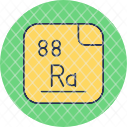 radium icon, periodic icon, table icon, chemistry icon, atom icon ...