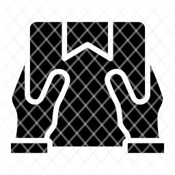 receiving icon, hand icon, parcel icon, delivery icon, box icon ...