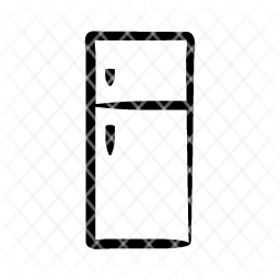 refrigerator icon, kitchen icon, cooler icon, fridge icon, food icon ...