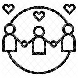 relational icon, relation icon, collaborate icon, combine icon ...