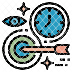 relevant icon, realistic icon, relevancy icon, goal icon, aim icon ...