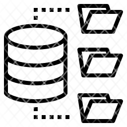 repository icon, storage icon, store icon, database icon, data icon ...