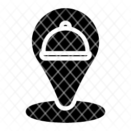 restaurant icon, maps icon, and icon, location icon, food icon ...