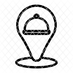 restaurant icon, maps icon, and icon, location icon, food icon ...