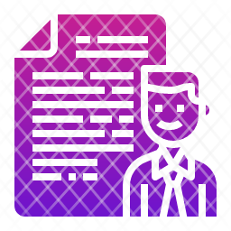 resume icon, document icon, file icon, folder icon, page icon, archive icon