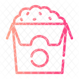 rice icon, box icon, meal icon, lunch icon, food icon, delivery icon ...