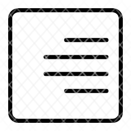 right icon, alignment icon, edit icon, tools icon, align icon, options ...