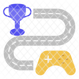 road map icon, gamefi road map icon, gamefi icon, game icon, gaming ...