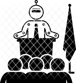 robot icon, android icon, government icon, leader icon, prime minister ...