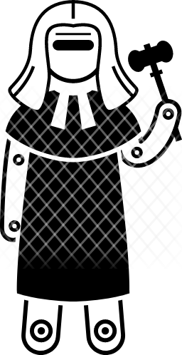 robot icon, android icon, judge icon, justice icon, court icon, ai icon ...