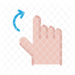 rotate icon, right icon, arrow icon, hand icon, gestures icon ...