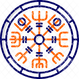 runes icon, alphabet icon, ancient icon, circle icon, germanic icon ...