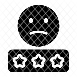 sad icon, customer icon, bad icon, review icon, emoji icon