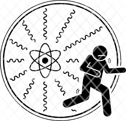 safety icon, warning icon, radiation icon, nuclear icon, danger icon ...