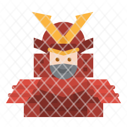 samurai icon, japan icon, cultures icon, warrior icon, armor icon