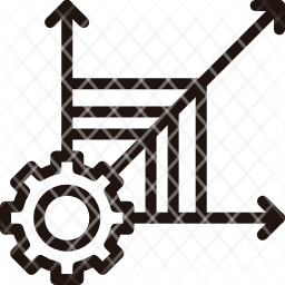 scalable icon, system icon, data icon, graph icon, files icon, analysis ...