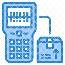 scan icon, qr icon, code icon, delivery icon, logistic icon, parcel ...