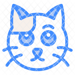 scared icon, cat icon, animal icon, expression icon, emoji icon, face icon